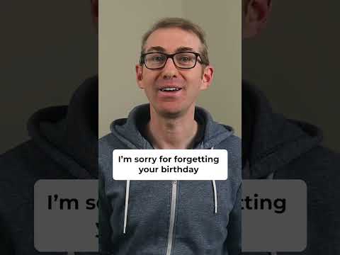 "I'm sorry" in Spanish