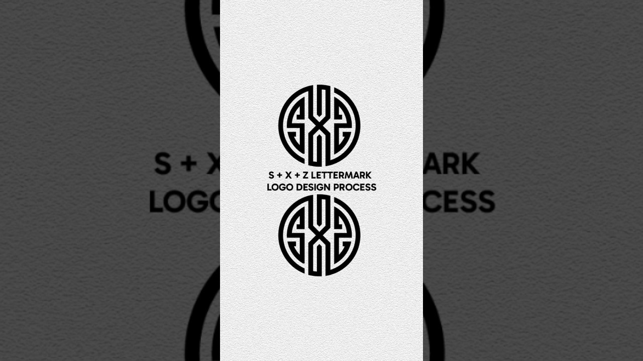 Lettermark Logo Design Process | Adobe Illustrator Logo Design Tutorial#logo #design
