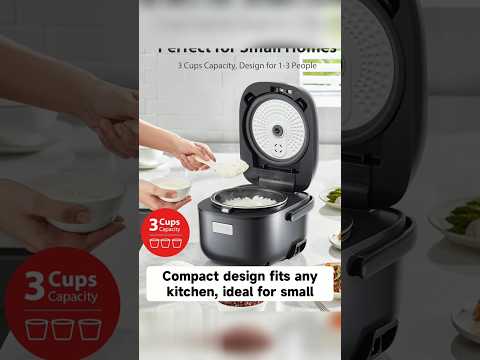 Toshiba Rice Cooker Small 3 Cup Uncooked – LCD Display with 8 Cooking Functions Review