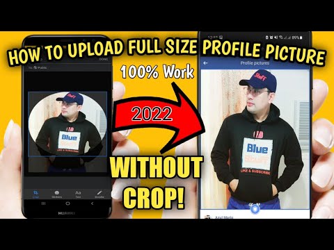 PAANO MAG UPLOAD NG FULL SIZE PROFILE PICTURE SA FACEBOOK