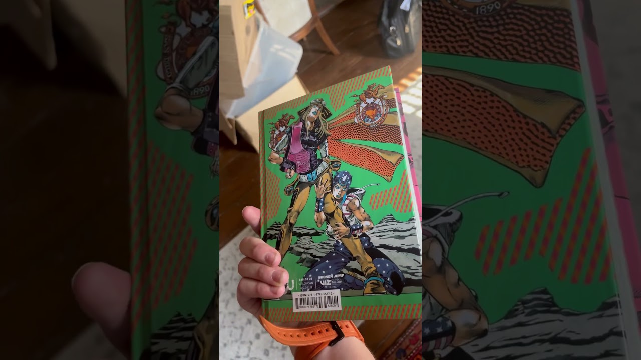 Steel Ball Run Volume 2 #jjba #jojo #steelballrun #jojosbizarreadventure #manga #gyrozeppeli #anime