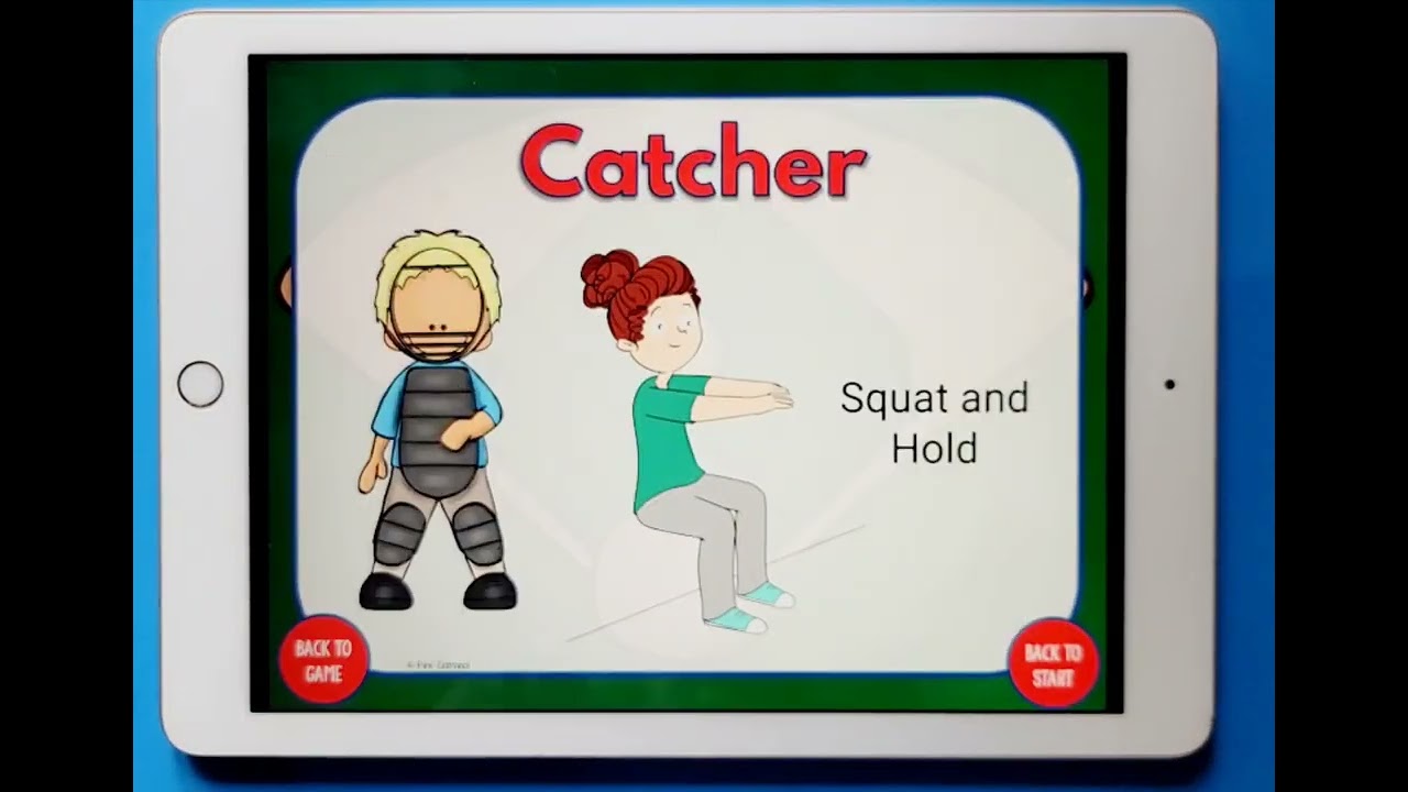 Baseball Gross Motor Game