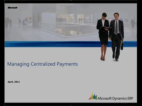 Microsoft Dynamics AX 2012: Managing Centralized Payments