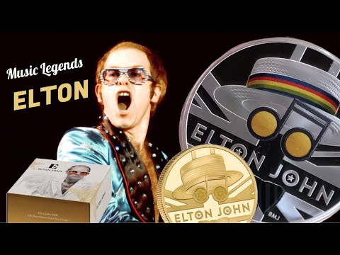 The Elton John music legends coins are here in the flesh! | Silver 2oz and Colorized 1oz first.