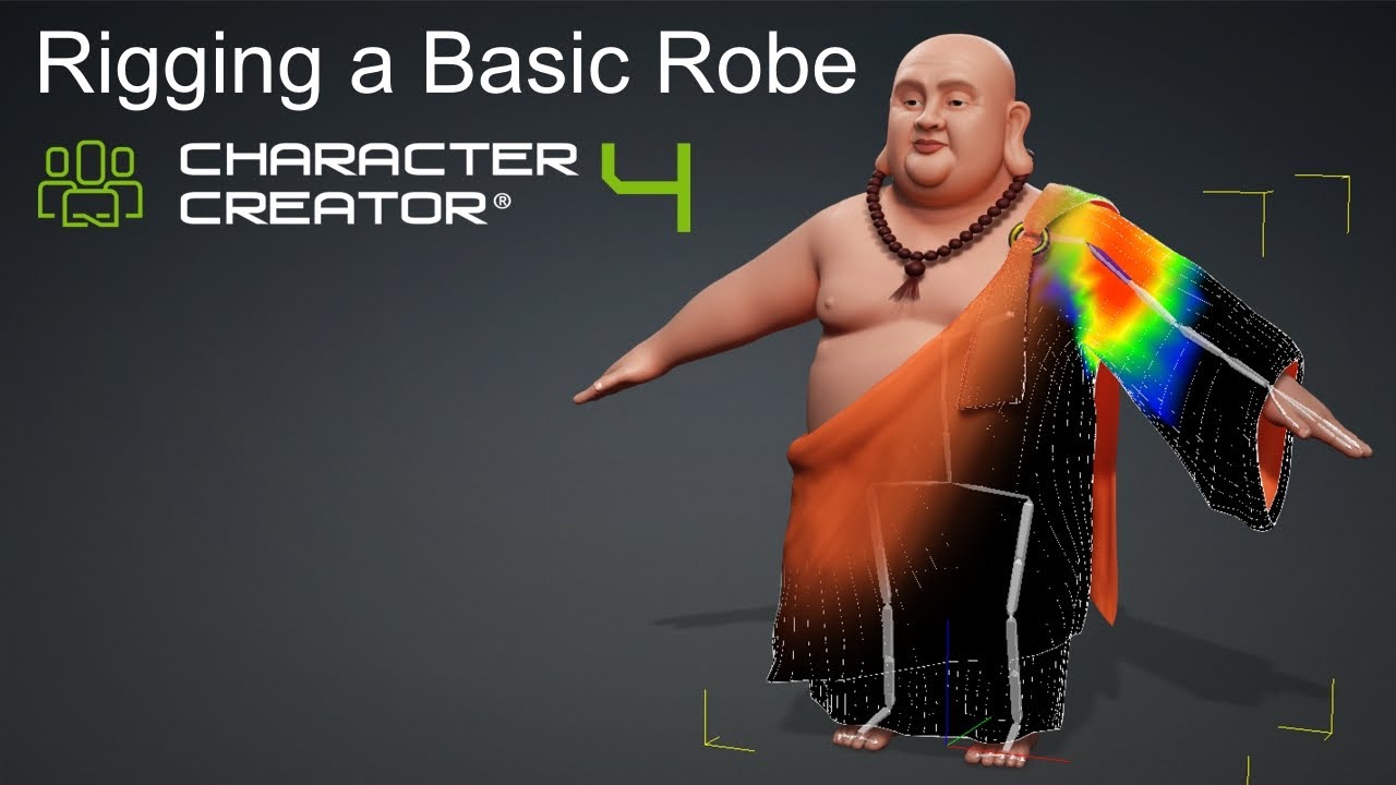Rigging a Basic Cloth Robe for CC4 - General - Reallusion Forum ...