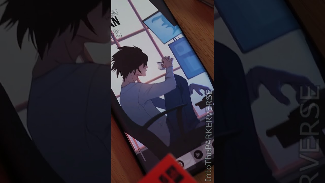 L - L lawliet - Death Note android theme -  #shorts #deathnote #llawliet #lightyagami