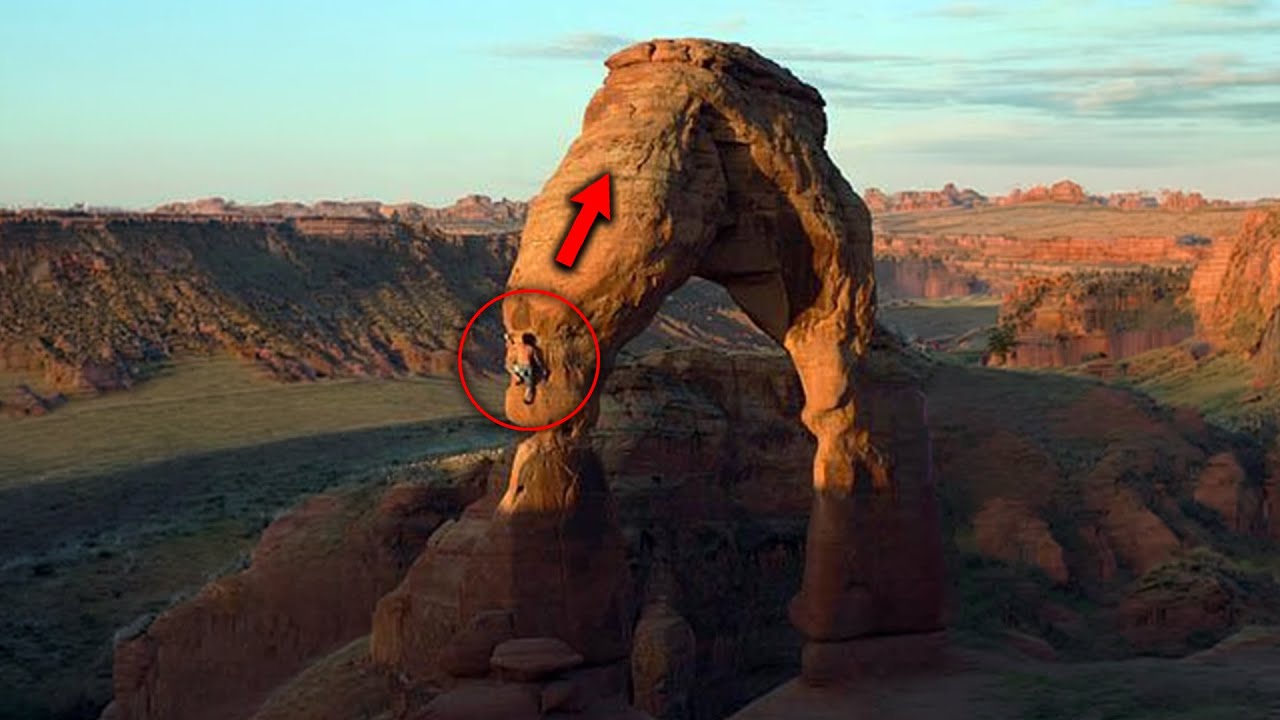 He Climbed Delicate Arch. What Happened Next Is Nearly Unbelievable
