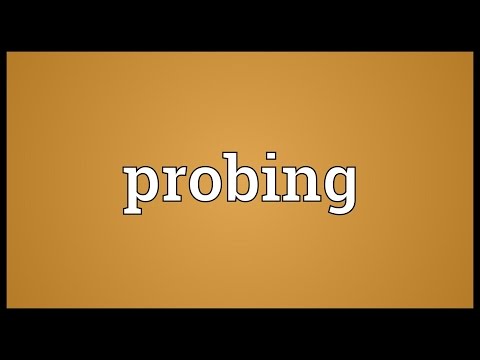 Probing Meaning