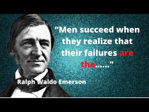 35 Inspirational Ralph Waldo Emerson Quotes On Success