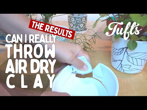Can I throw air dry clay? FINAL analysis