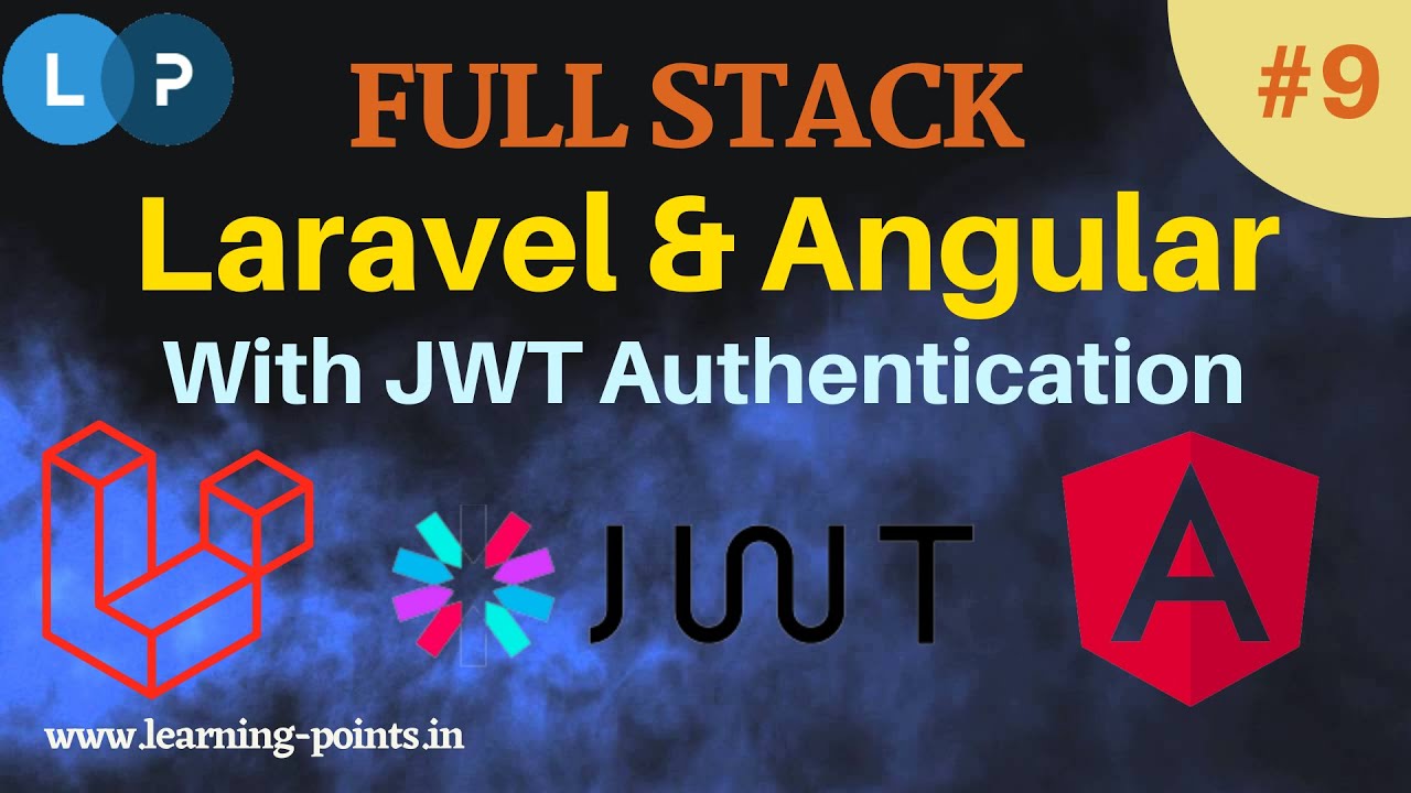 Full Stack Application with Laravel and Angular | Complete login process and generate token