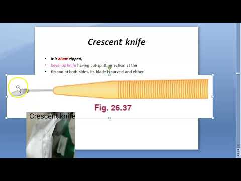 Ophthalmic Micro Blade - Crescent Ophthalmic Micro Surgical Knife ...
