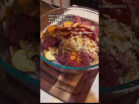 The only meatloaf recipe you need π€© Subscribe for more easy dinner recipes!