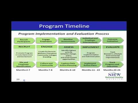 Overview of the National Healthy Worksite Program