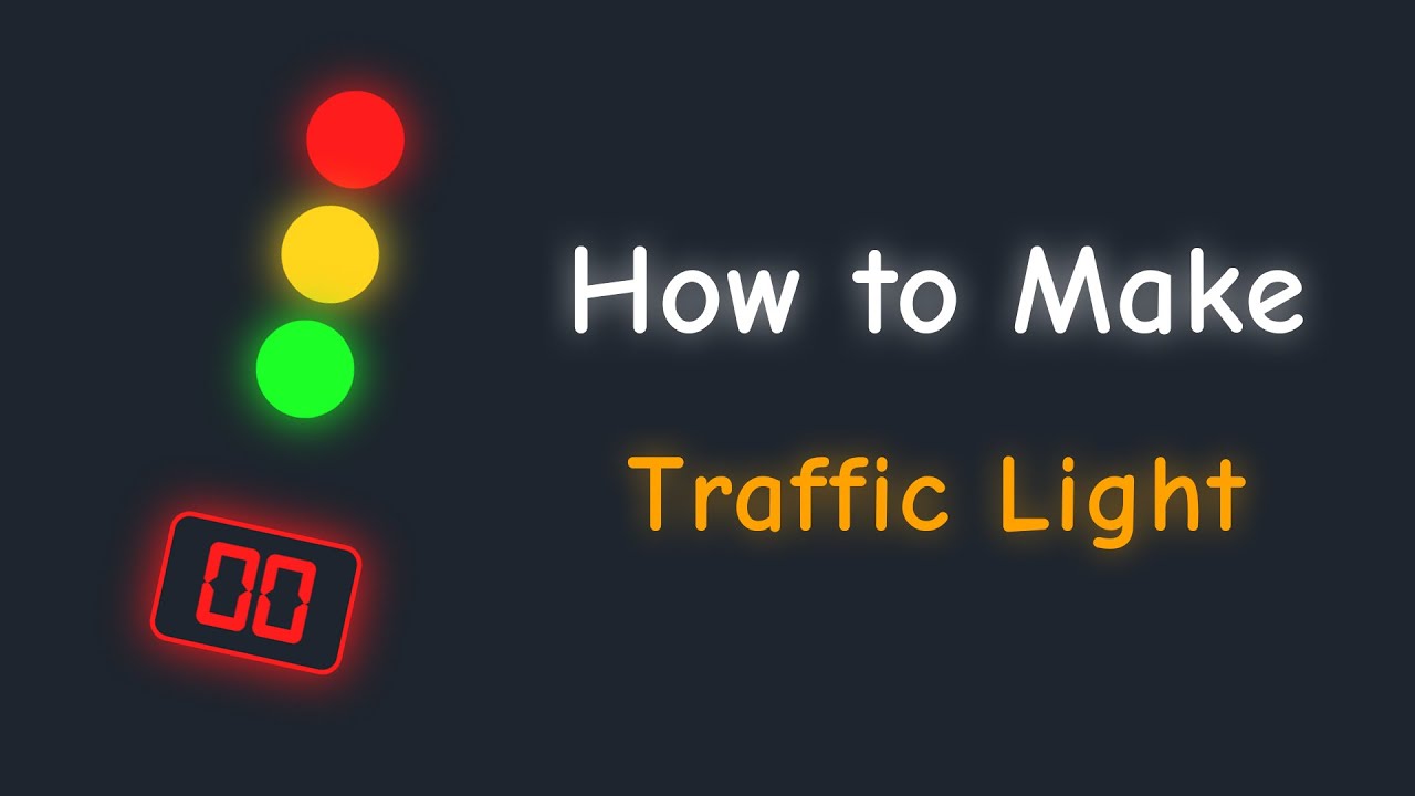 How to Make Traffic Light | with #html , #css and #javascript