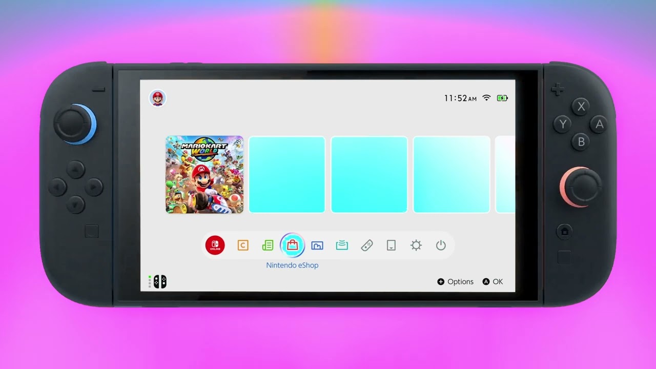 If the Nintendo Switch 2 Had Menu Music