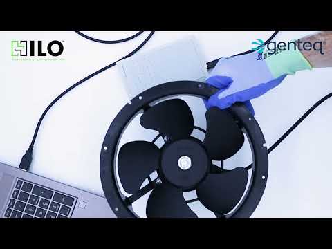 Genteq® HILO™ Motors and Fan Packs with Near Field Communications