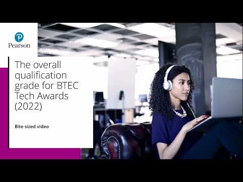BTEC Bitesize - The overall qualification grade for BTEC Tech Awards (2022)