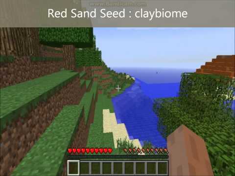 Minecraft 1.7.2 Red Sand Biome SEED !!! [HD]