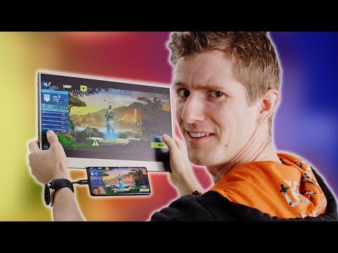 GIANT Phone Gaming! – Gemini Portable TOUCHSCREEN Monitor