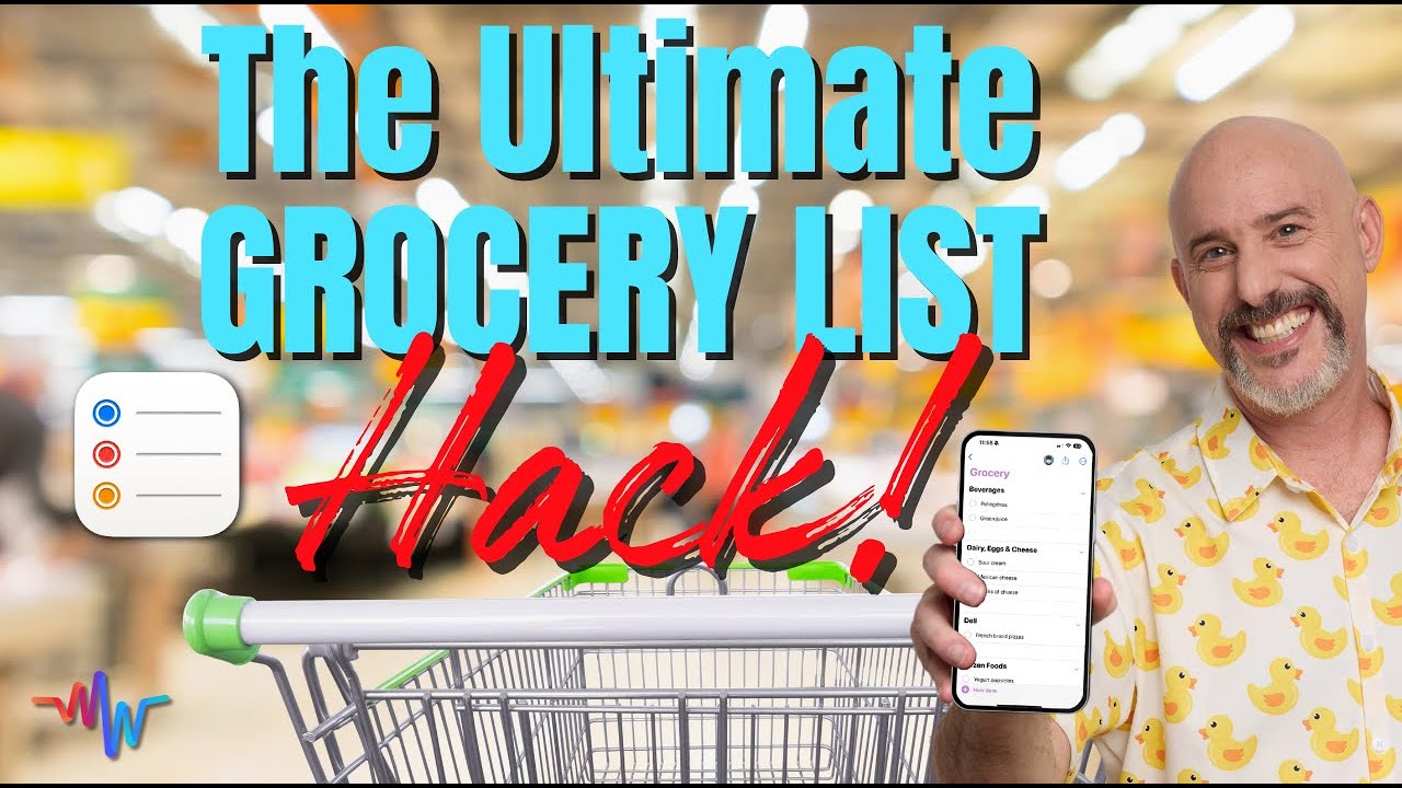 Your iPhone Already Has the Perfect Grocery List (Here's How)