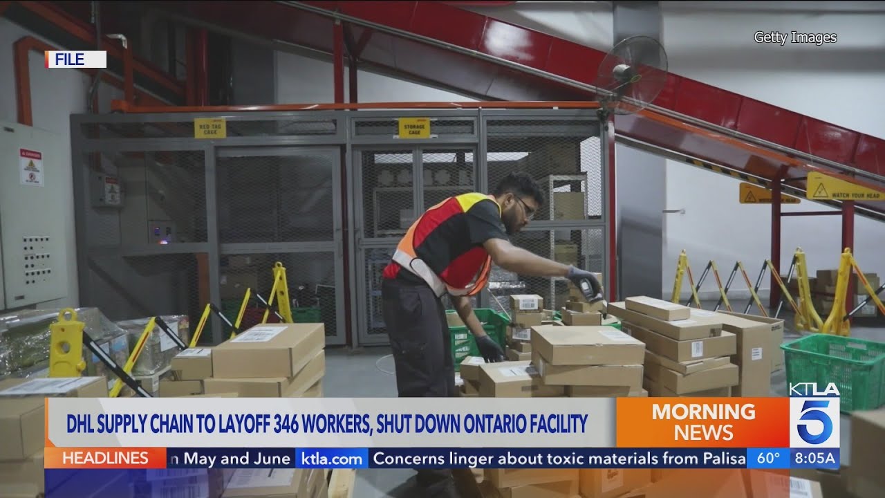 DHL closing SoCal package facility, laying off hundreds