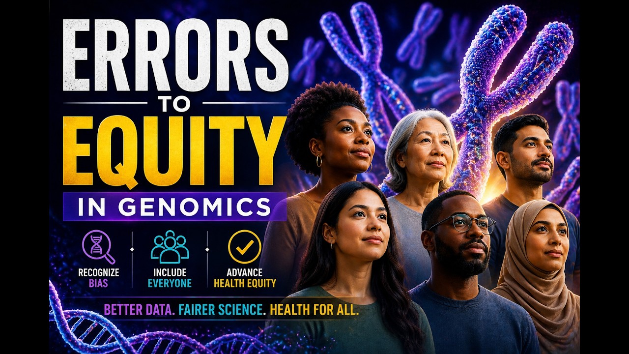 Errors to Equity in Genomics