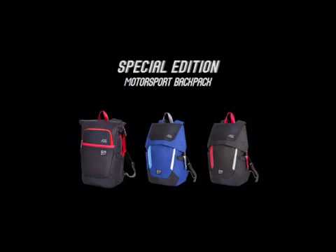 AGS FX Creations Special Edition Motorsport Backpack for Formula E