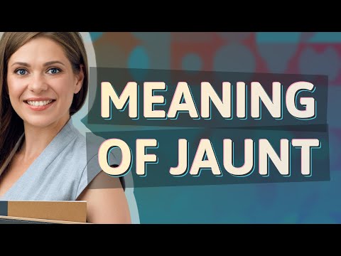 Jaunt | meaning of Jaunt
