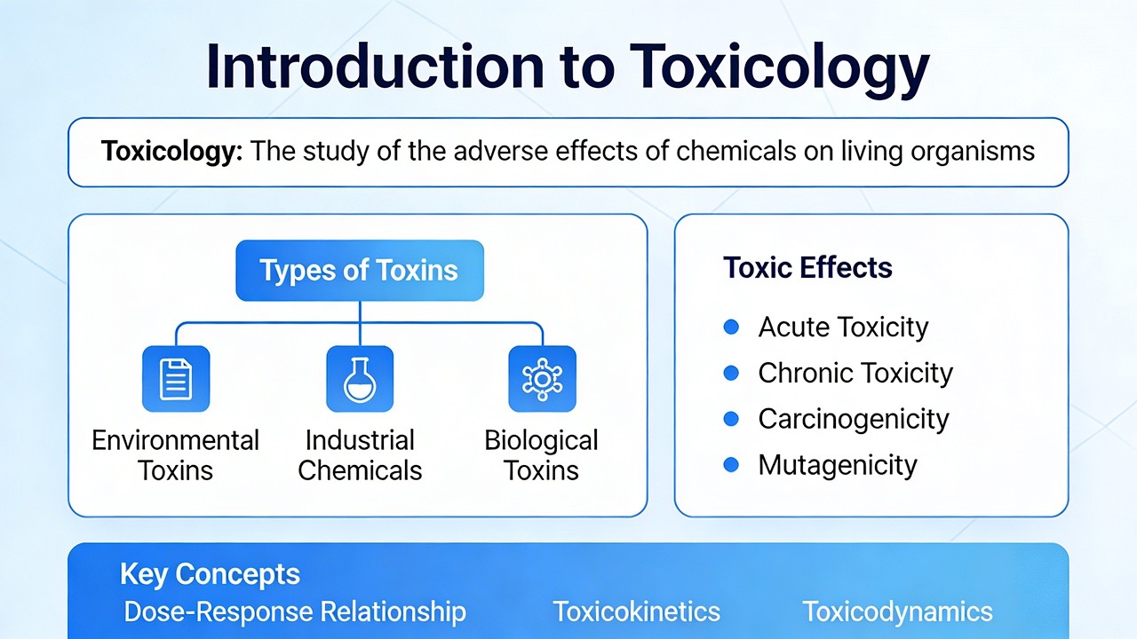 Introduction to Toxicology (15 Minutes)