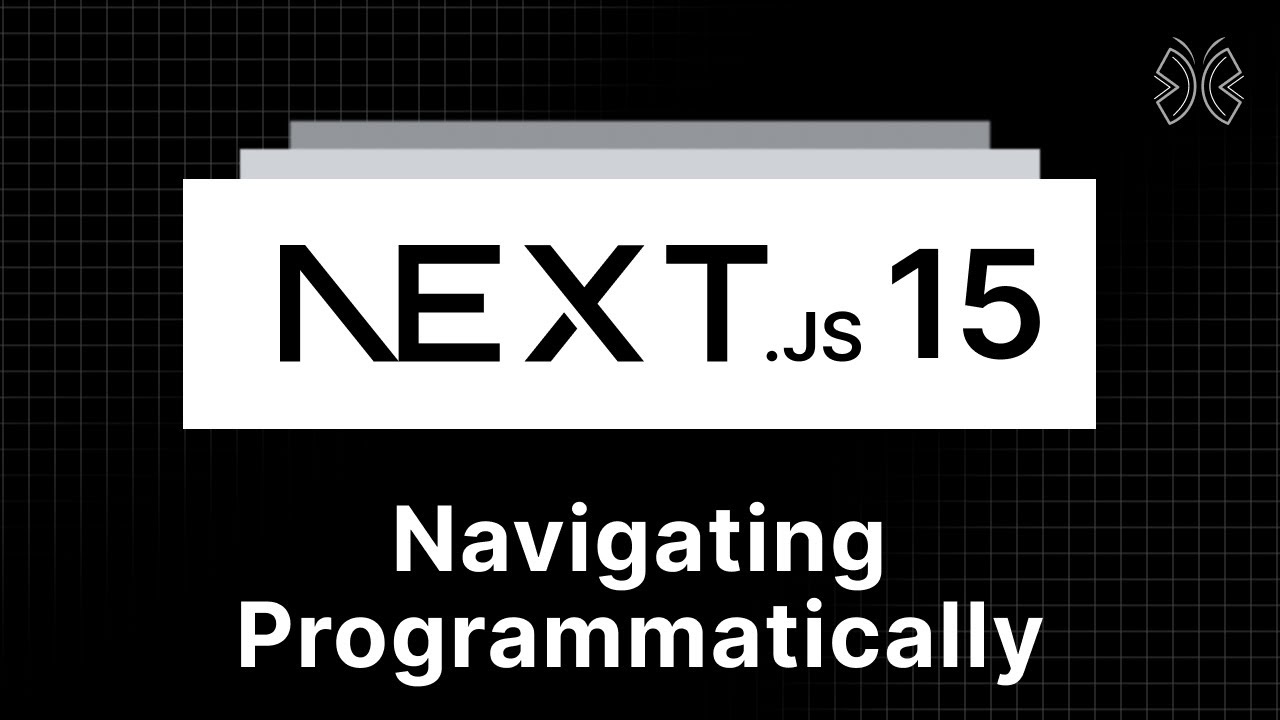 Next.js 15 Tutorial - 22 - Navigating Programmatically