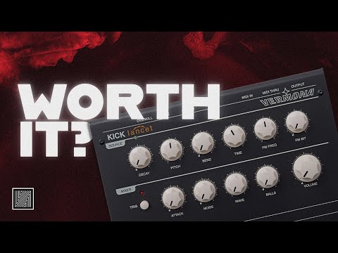 Vermona Kick Lancet Desktop Analog Kick Drum Generator - | Reverb