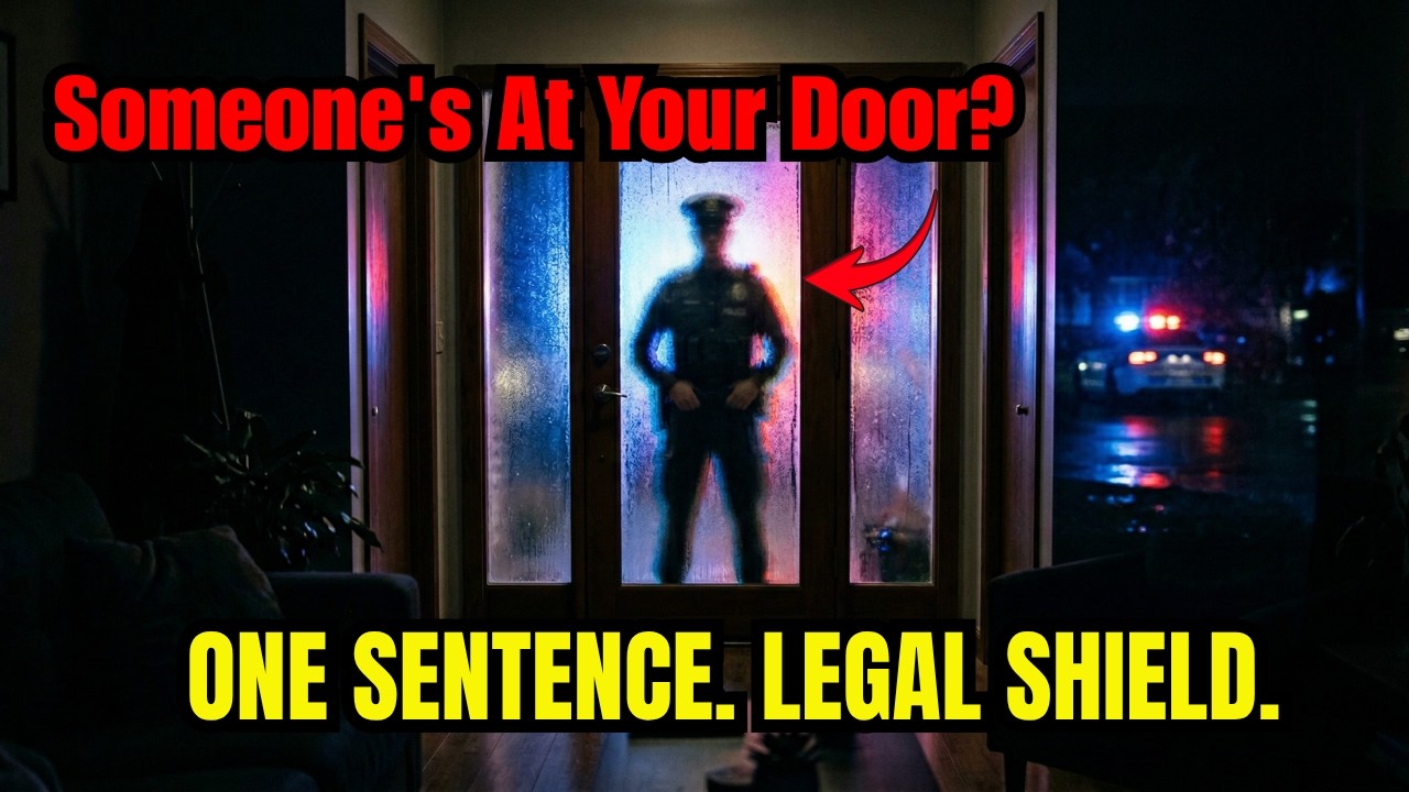 What Happens When Police Knock on Your Door at Night Most People Get This Wrong