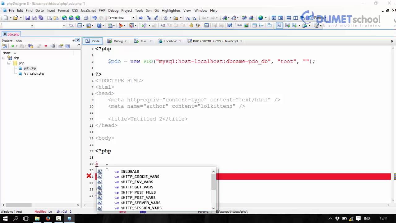Cara Menggunakan PDO dalam PHP