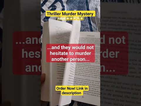 Thriller Murder Mystery Rated 5⭐️ #booktok #booktube #shorts #bookrecommendations #mystery