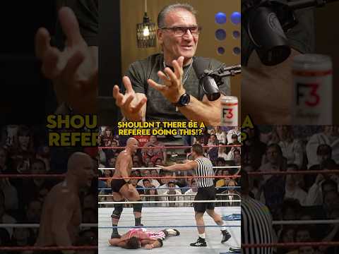 Ken Shamrock Was The Ref For Bret Hart Vs Stone Cold
