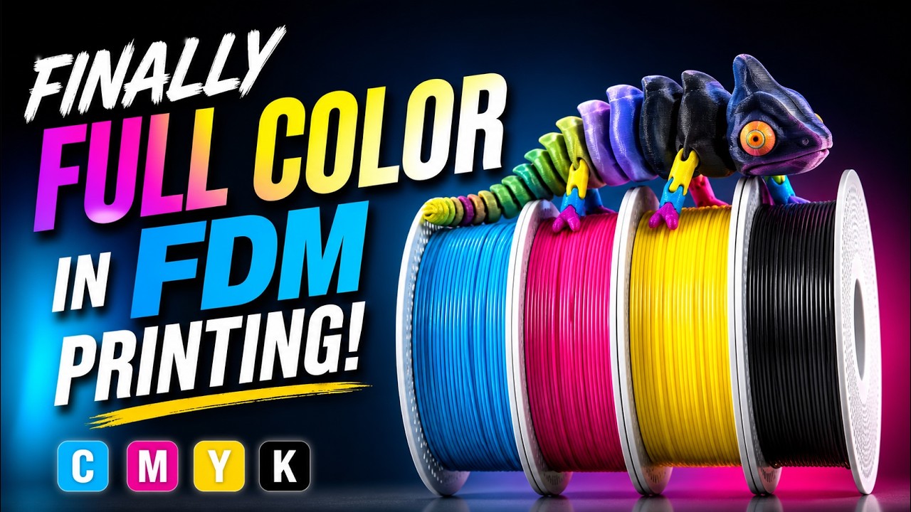We Finally Cracked Full Color 3D Printing