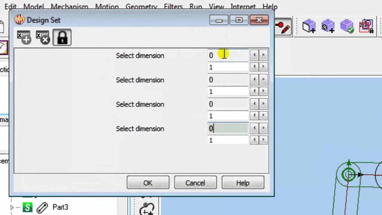 MechDesigner: Getting Started - Using Design Sets