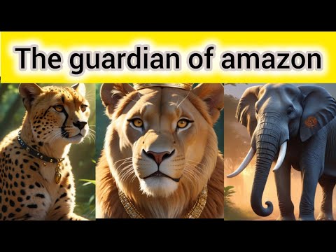 guardian of the Amazon/ the lion,s gurd stand
