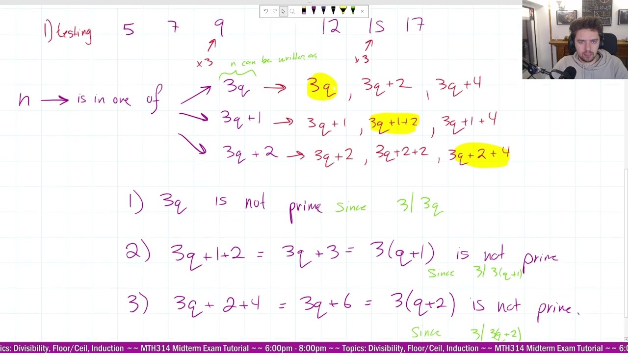 MTH 314 Midterm Study Session 2 (W2023)