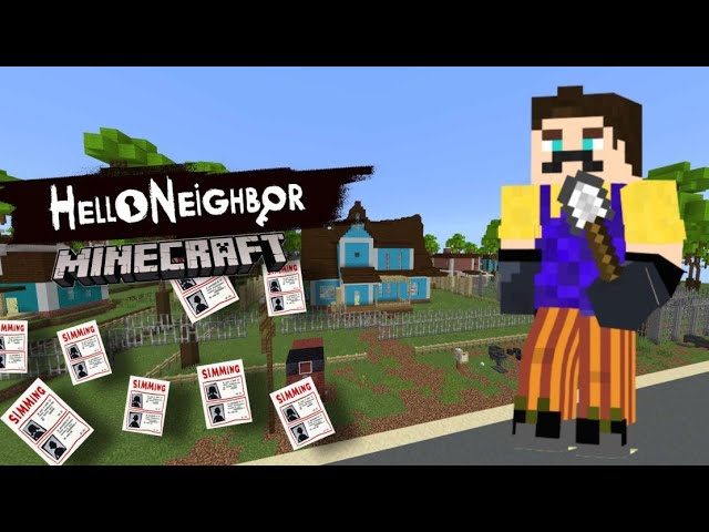 Minecraft Hello Neighbor (FULL GAME) Minecraft Map