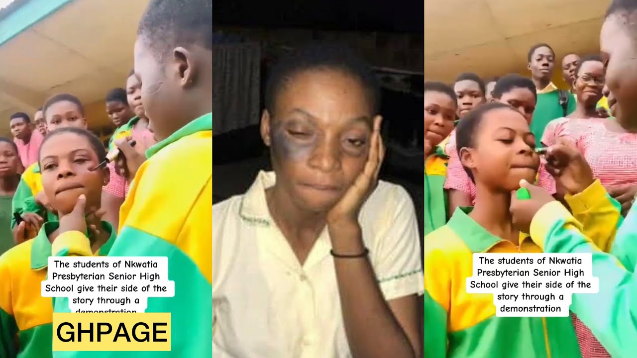 Nkwatia SHS student who claimed her headmaster slapped her