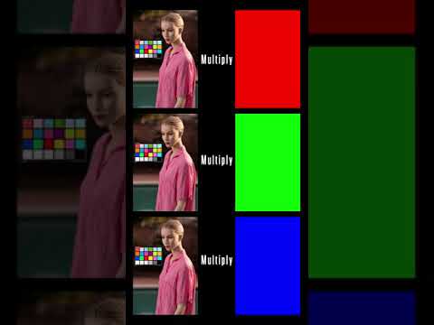 A Simple Way to Separate RGB or CMY Color Channels