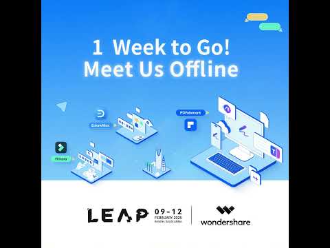 1 Weeks to LEAP Tech Event 2025! PDFelement is Ready to Innovate! #pdfmaker #tech