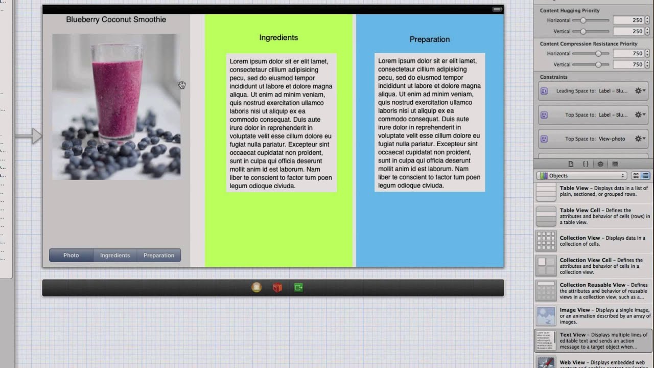 iOS - Segmented Controls and Views
