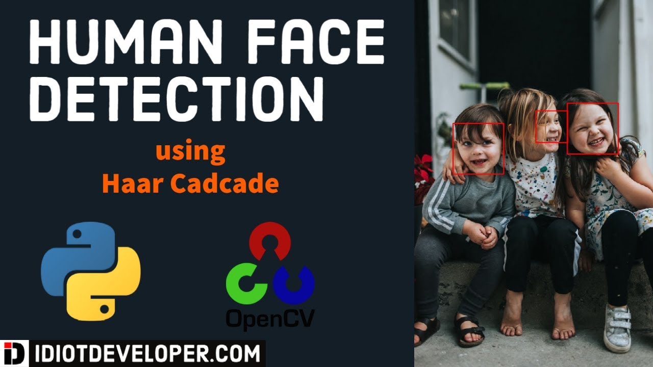 Human Face Detection using Haar Cascade in OpenCV Python