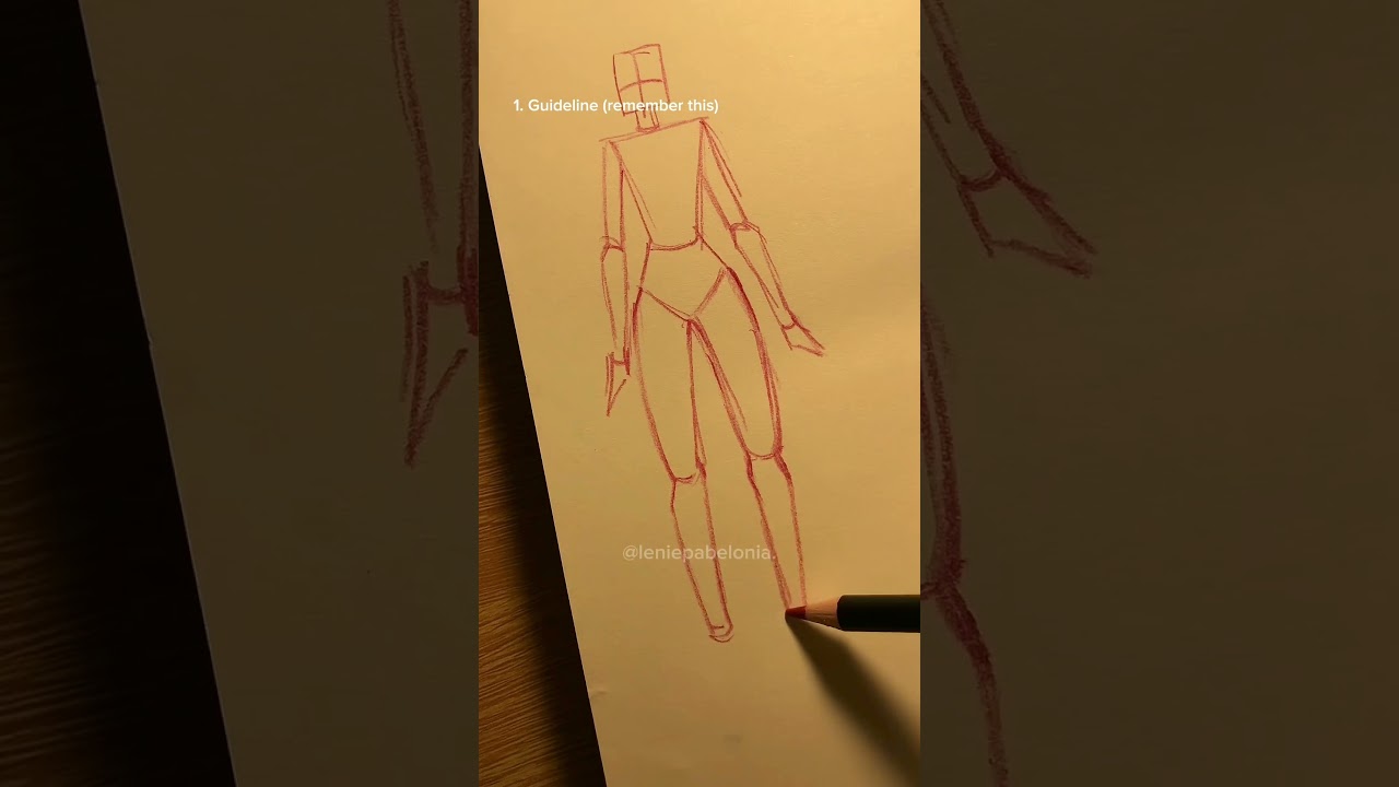 How “I” Draw Body (female) #tutorial #bodytutorial #art