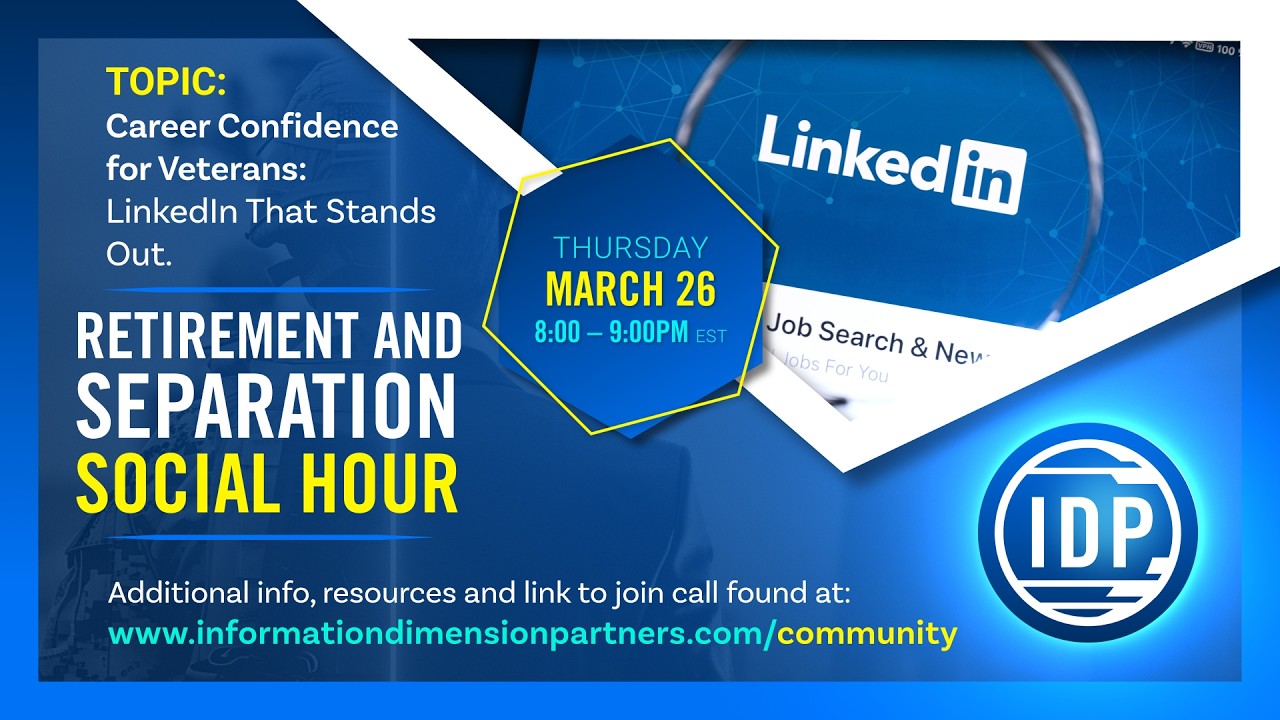 Career Confidence for Veterans: LinkedIn That Stands Out