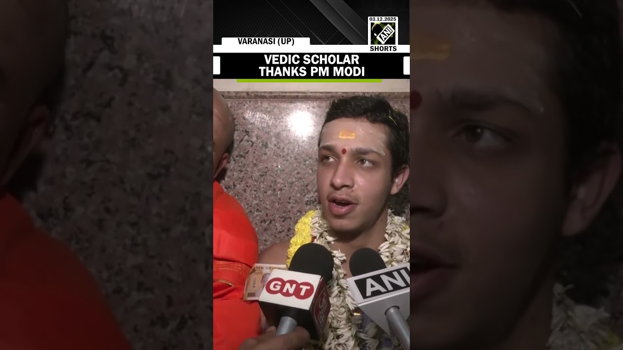 “I want to thank him”: Vedamurti Devvrat Mahesh Rekhe on being congratulated by PM Modi