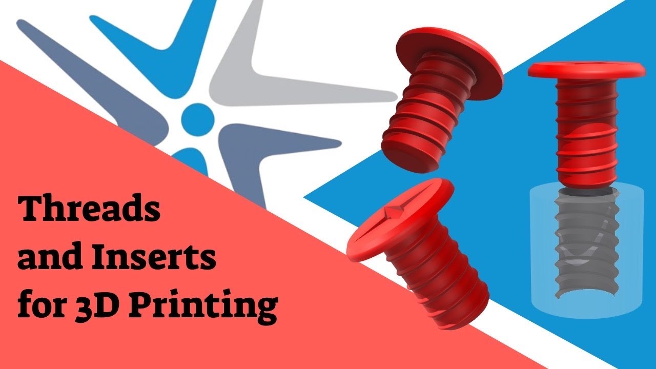 Design Threads and Inserts for 3D Printing with [ Shapr3D ]